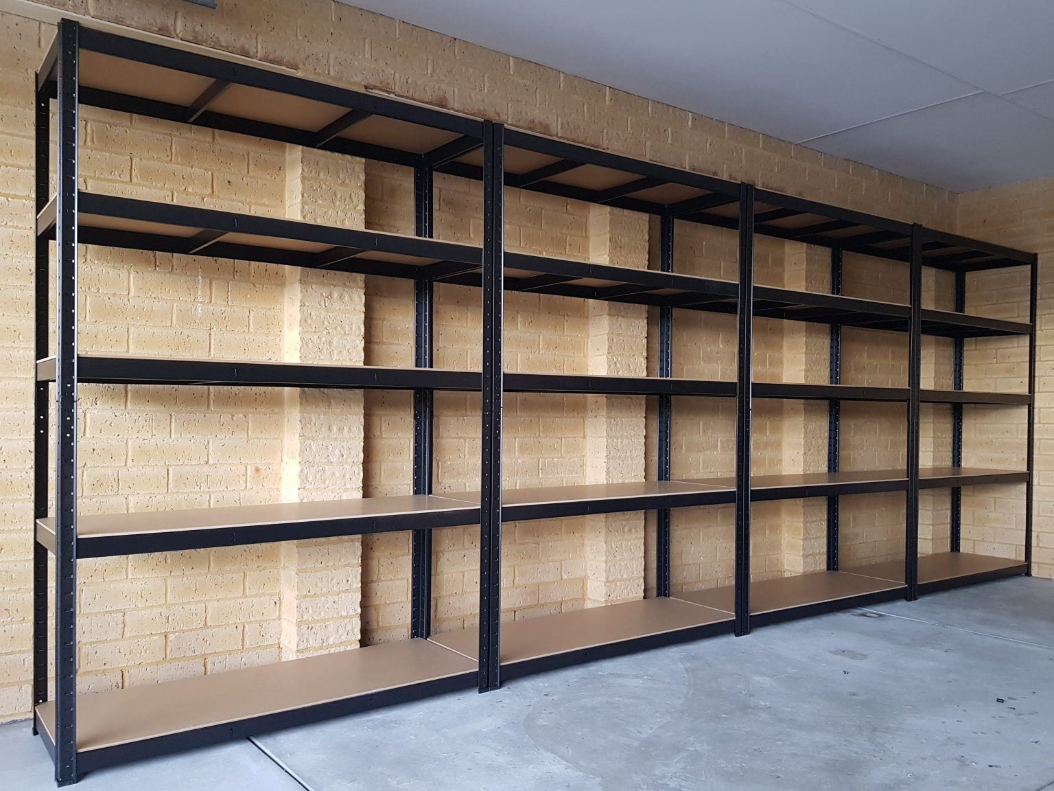 A6) Slot lock shelving(Heavy duty) 1800(H)x1200(L)x450(D) – RITZ WAREHOUSE